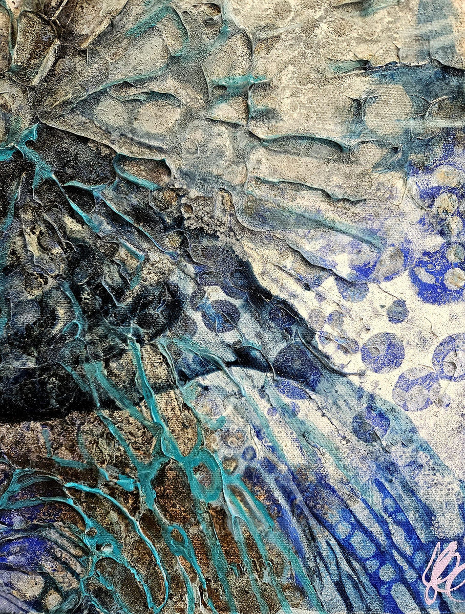 Iimmersion - an original painting by Jennifer Luck – Fern Street Gallery