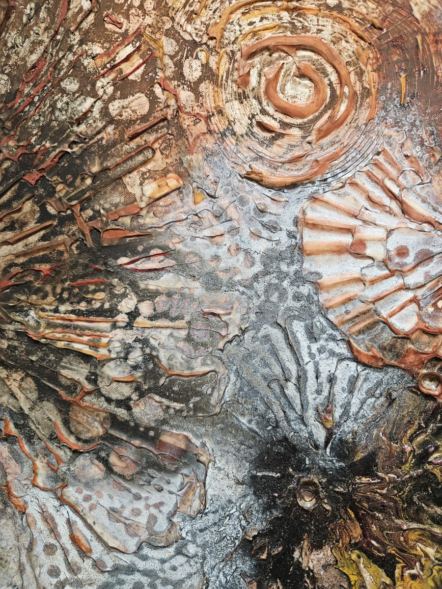 Order of Chaos- an original painting by Jennifer Luck – Fern Street Gallery