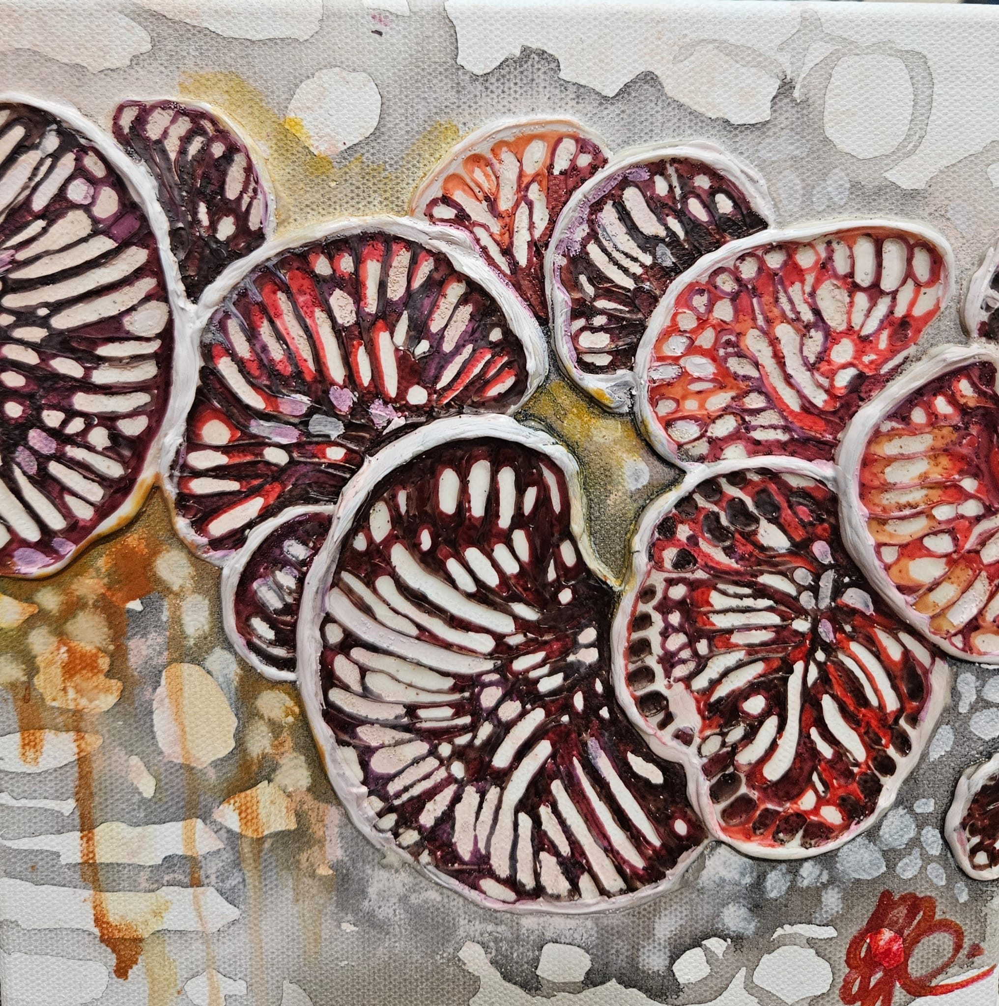 Fans of the Forest- an original painting by Jennifer Luck – Fern Street ...