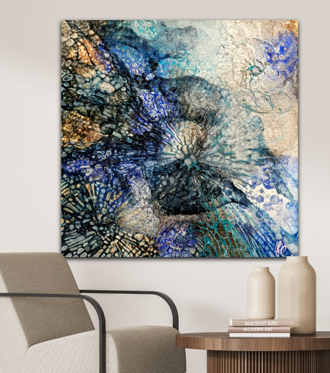 Iimmersion - an original painting by Jennifer Luck – Fern Street Gallery