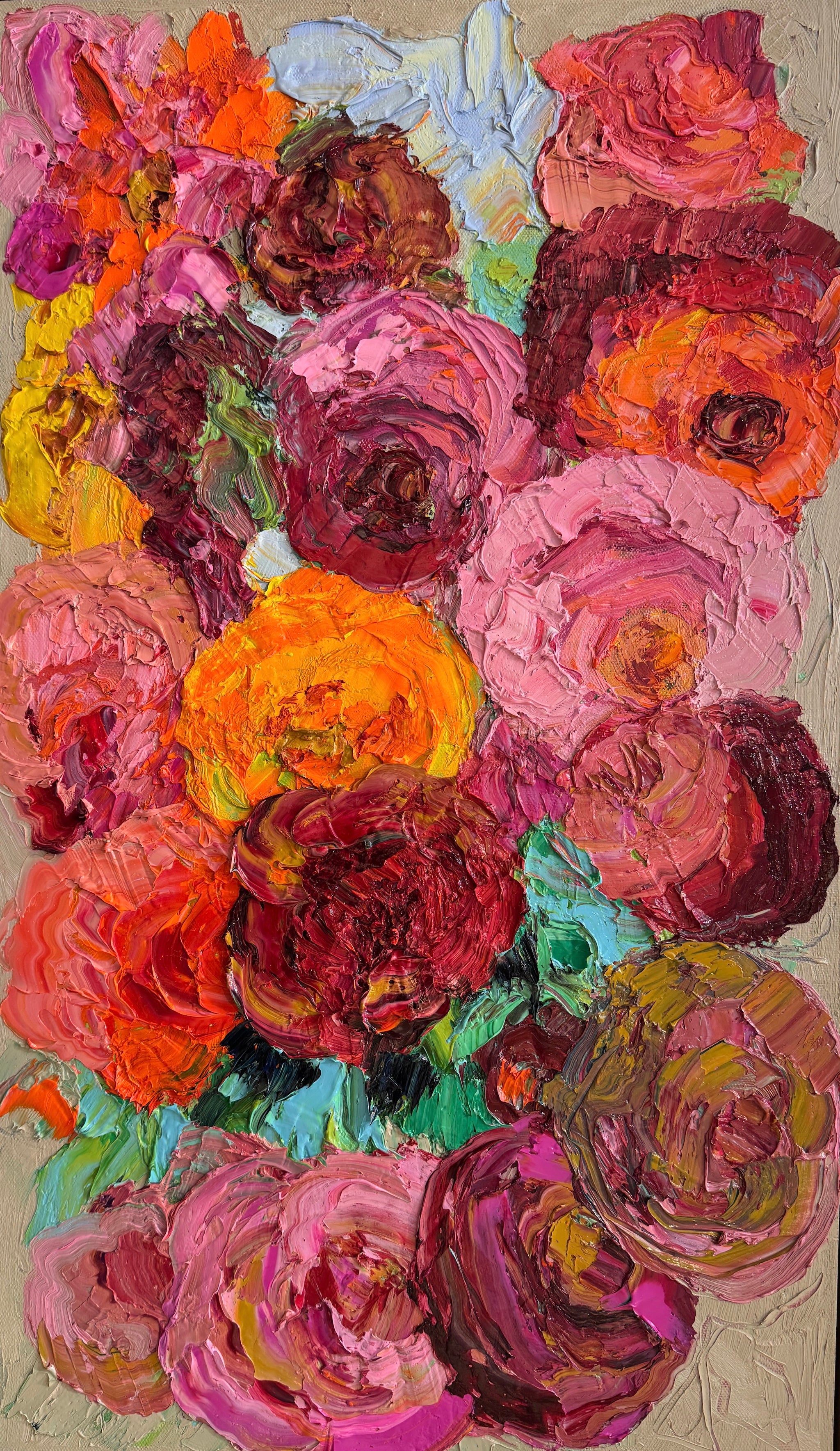 Serendiptiy - original painting by Kerry Bruce – Fern Street Gallery
